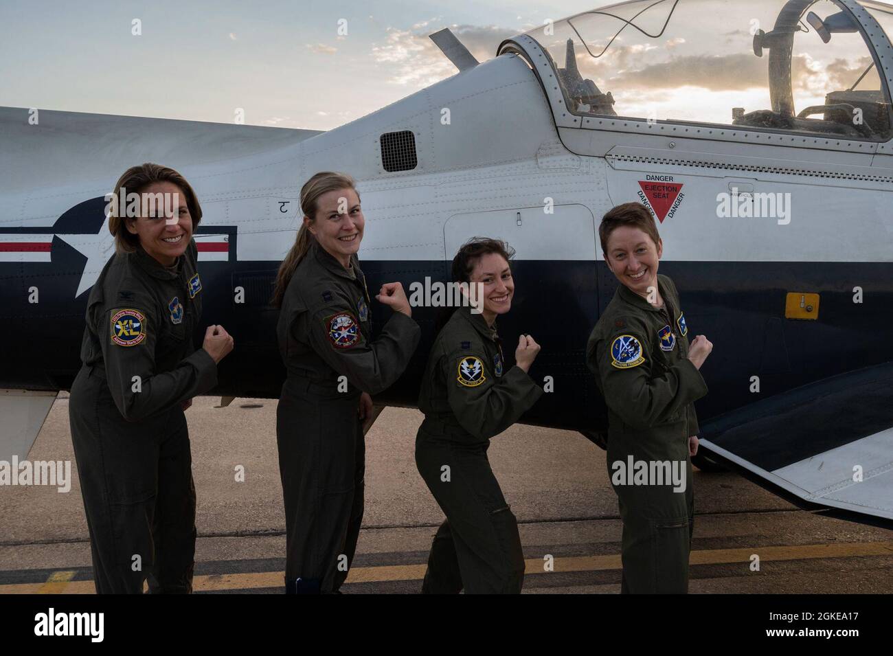 Vice Commander Col. Carey Jones 47th flying training wing, along with ...