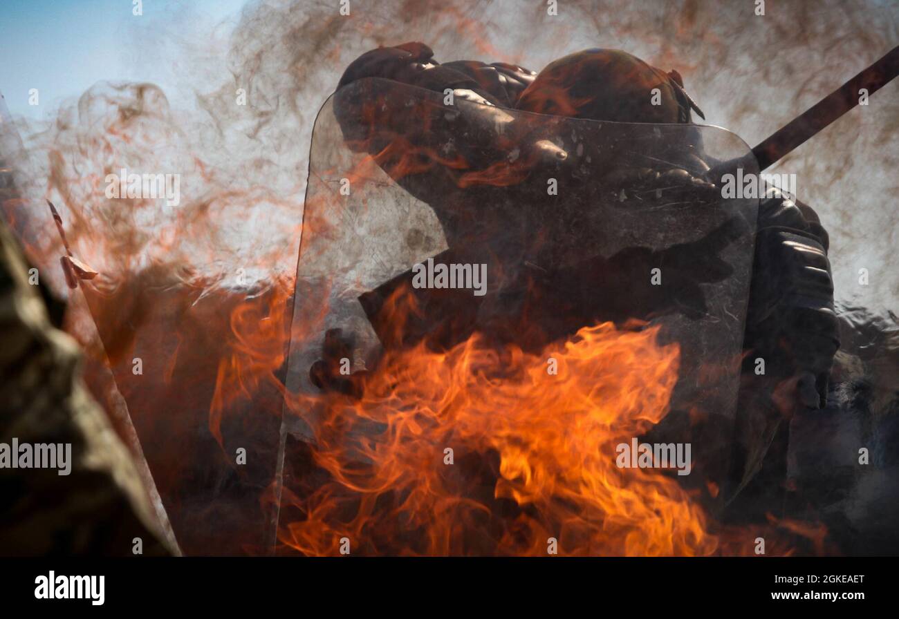 A Polish Armed Forces soldier assigned to Regional Command-East, Kosovo ...