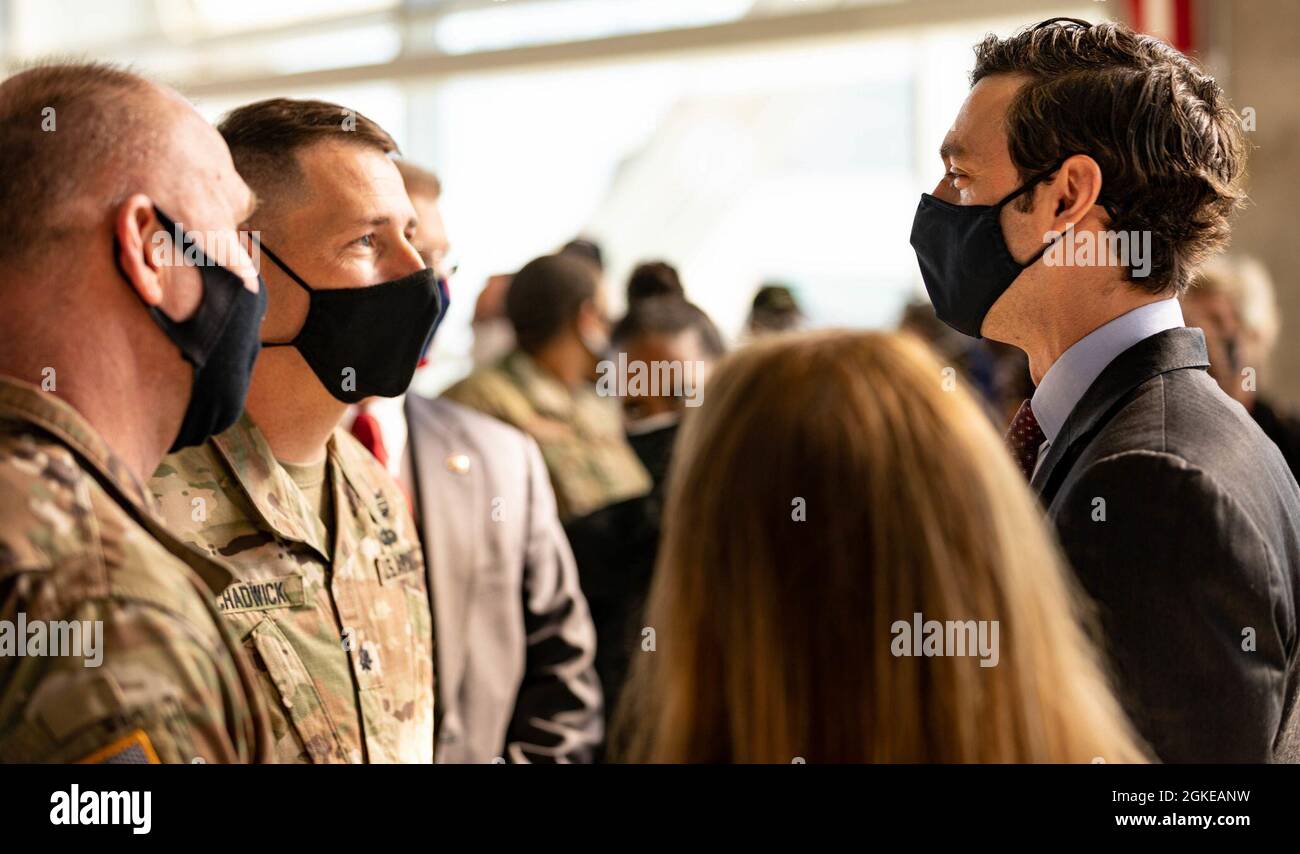 U.S. Army Brig. Gen. Dwayne Wilson, Assistant Adjutant General, Georgia ...