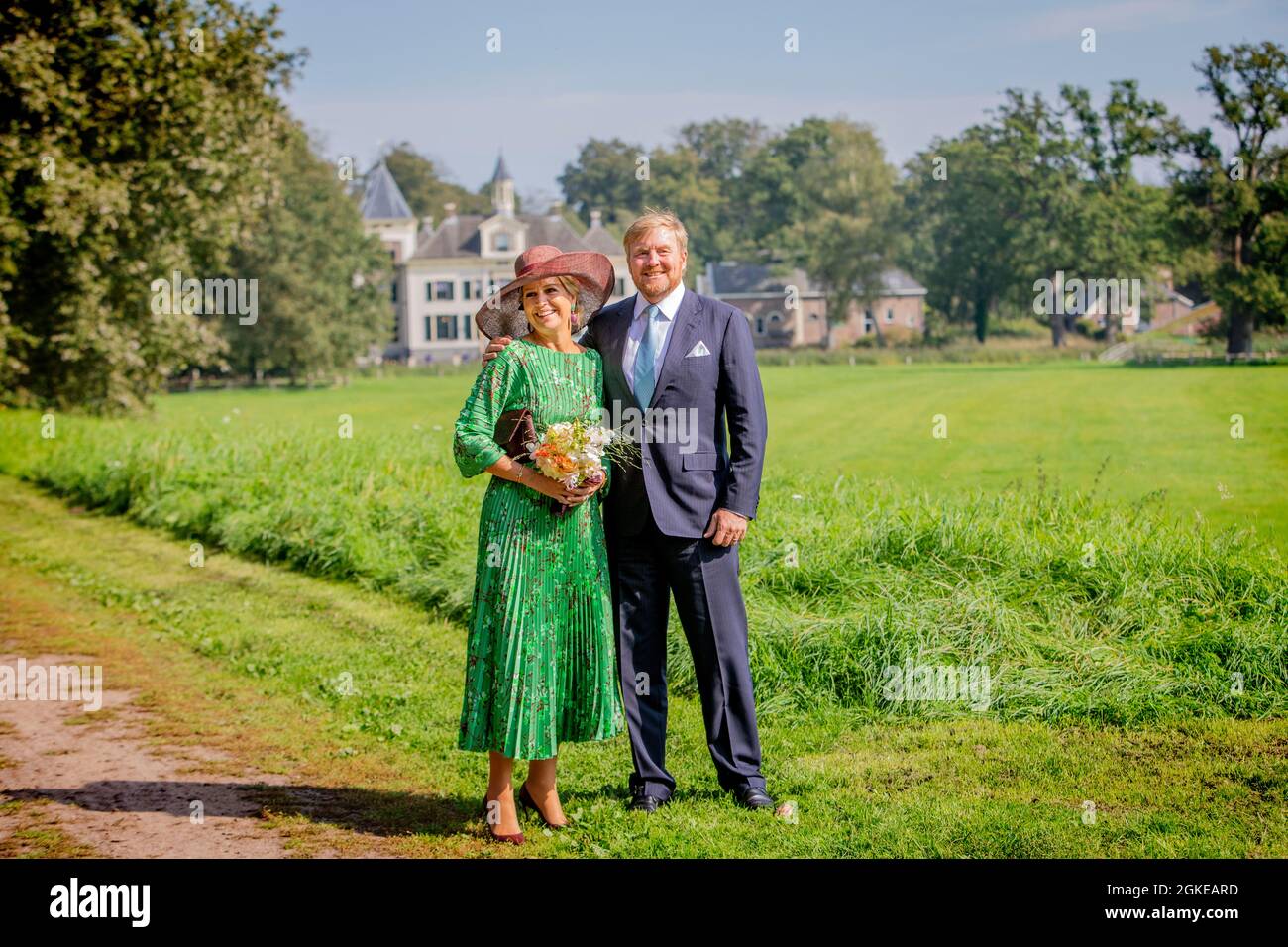 Olst Wijhe, Niederlande. 14th Sep, 2021. King Willem-Alexander and ...