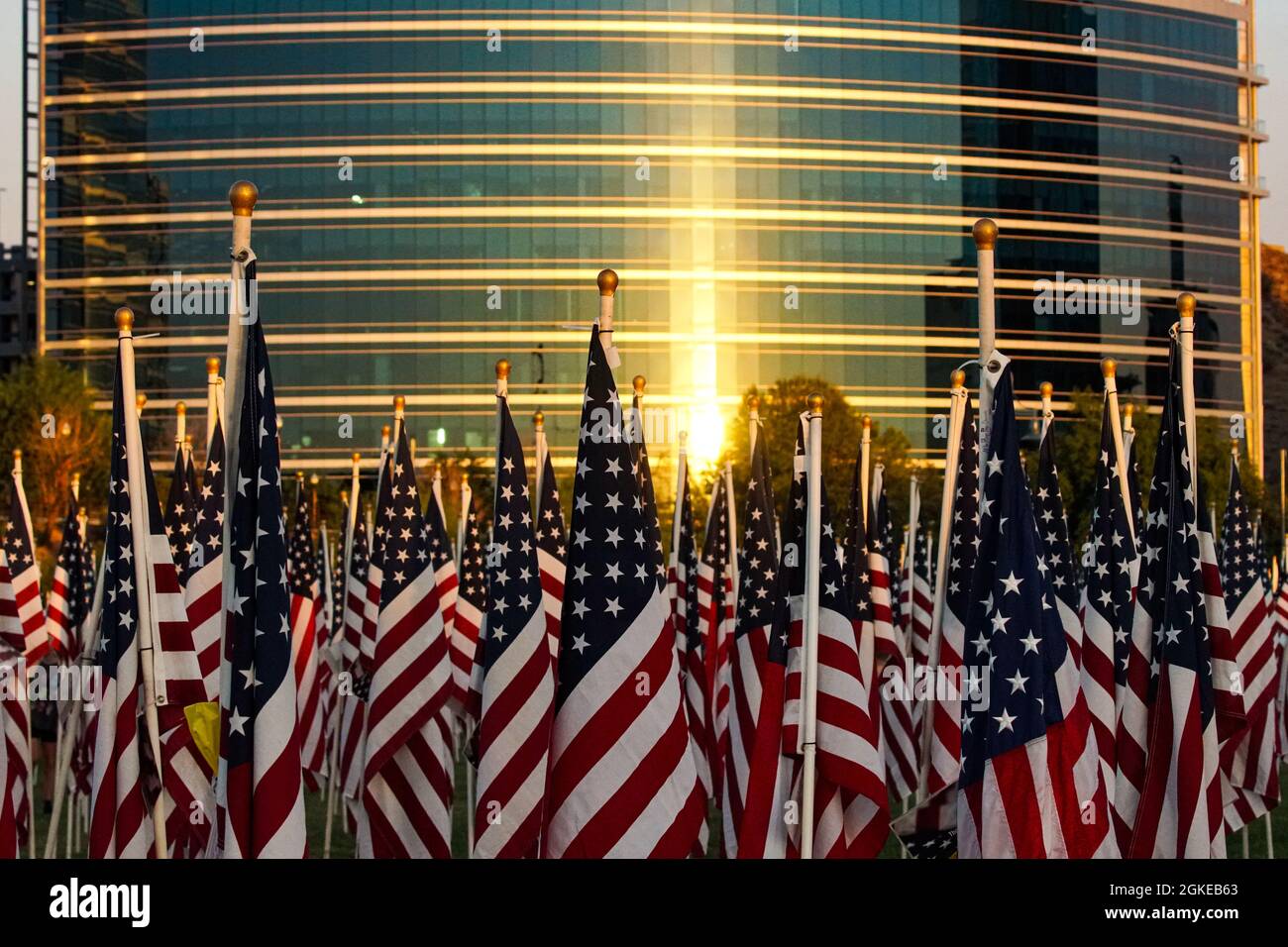 The Healing Field in Tempe, Arizona commemorates the 9-11 attacks by ...