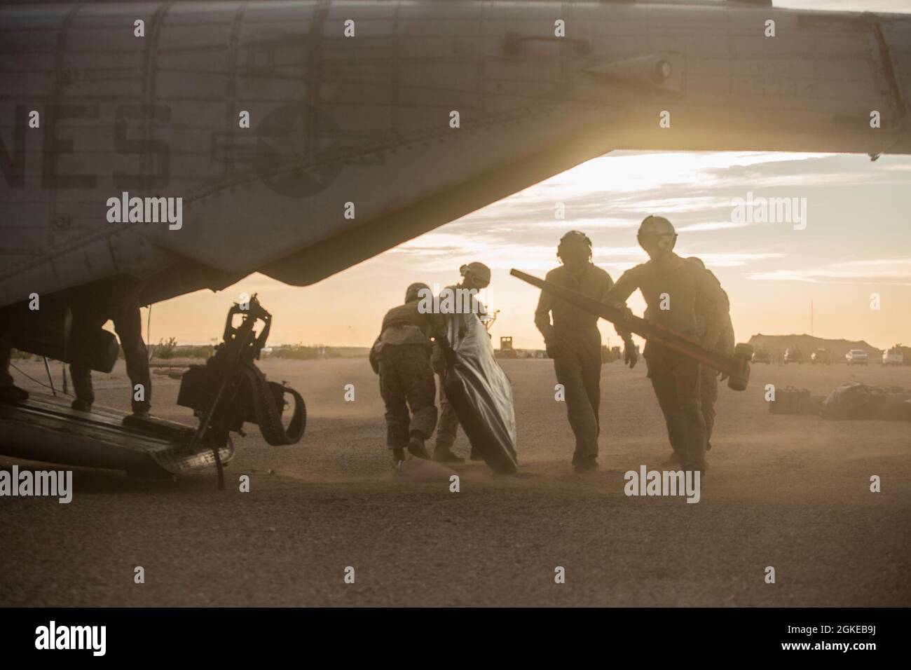 U.S. Marines with Marine Air Support Squadron 3, Marine Wing ...