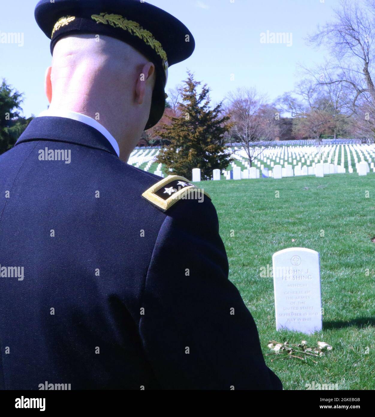 Lt gen thomas james jr maj gen troy galloway hi-res stock photography ...