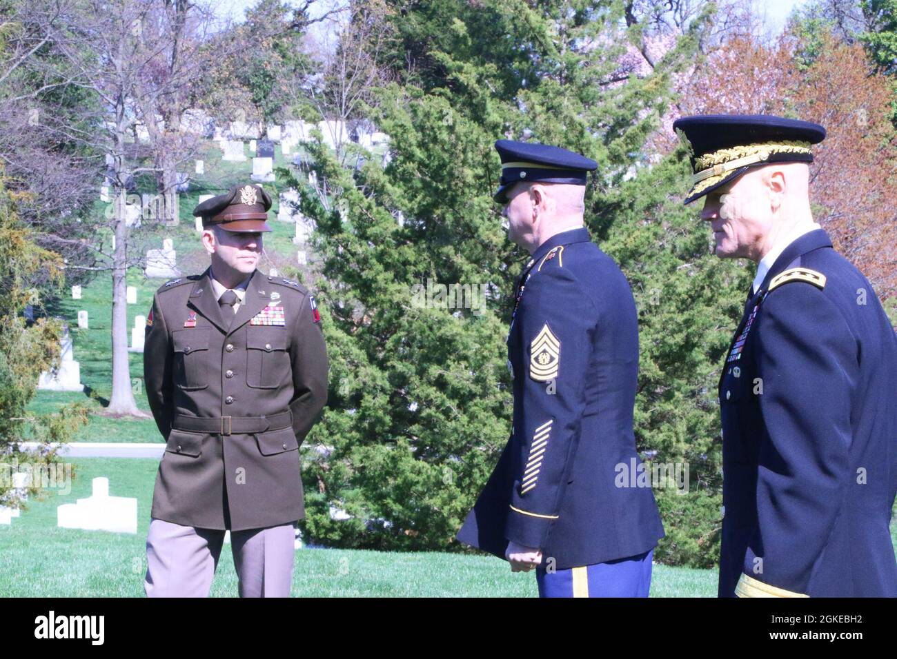Lt gen thomas james jr maj gen troy galloway hi-res stock photography ...