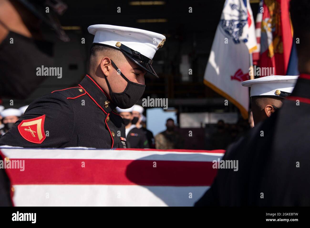 PACIFIC OCEAN (March 29, 2021) Lance Cpl. Patrick Gallardo, from ...