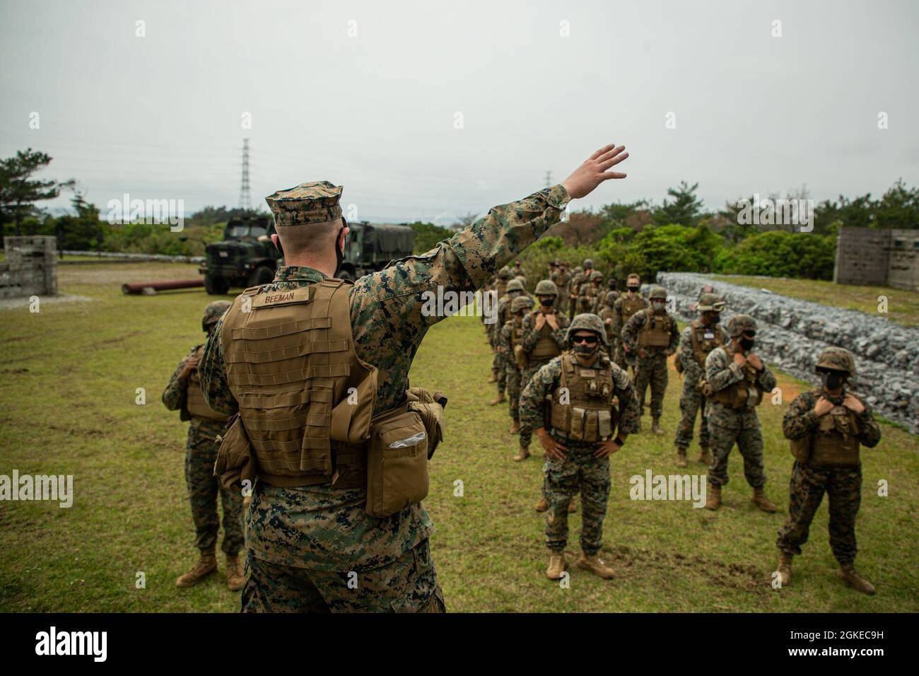 U.S. Marine Corps Staff Sgt. Ryan Beeman, an air support systems ...