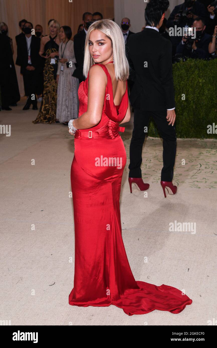New York, USA. 13th Sep, 2021. Addison Rae walking on the red carpet at ...