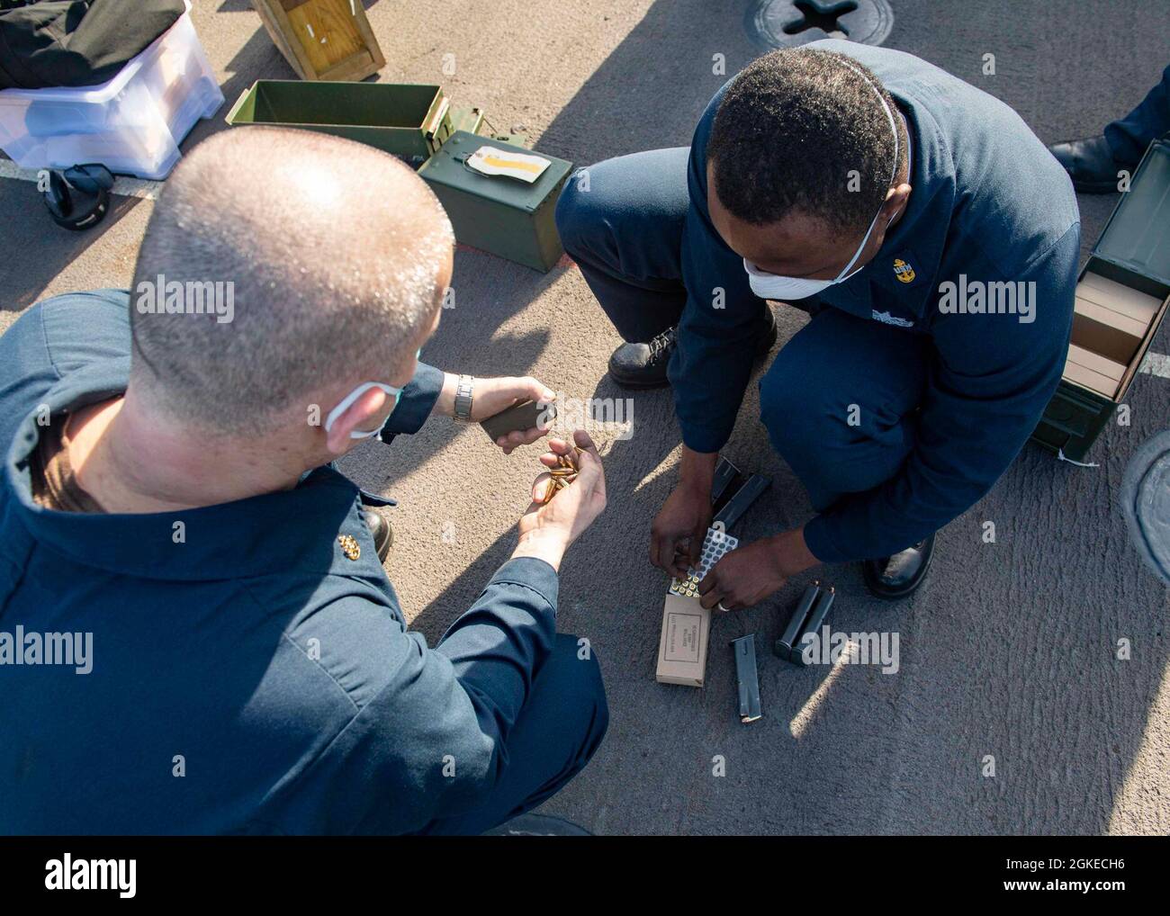 210329-N-NQ285-1023 ATLANTIC OCEAN (March 29, 2021) Chief Personnel ...