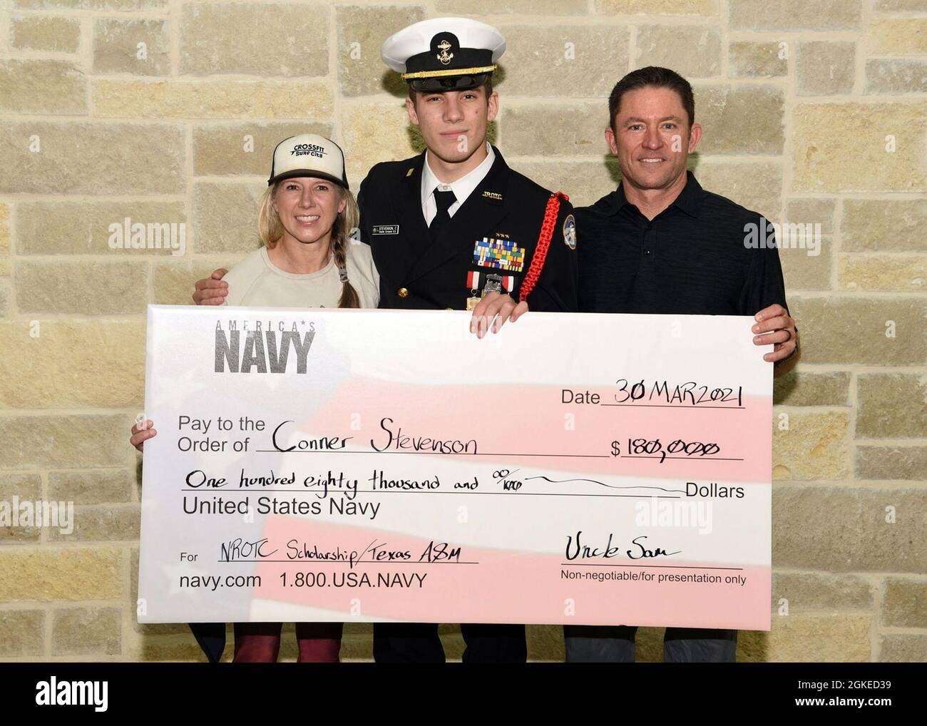 SPRING BRANCH, Texas – (March 30, 2021) Conner Stevenson, 18, of Spring ...