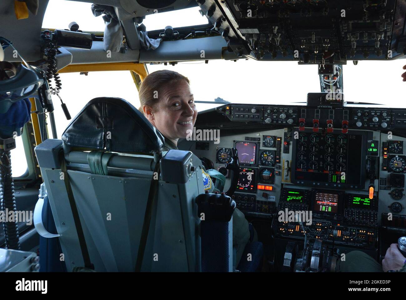Col. Katy Millwood, 155th Operations Group Commander, continues to fly ...