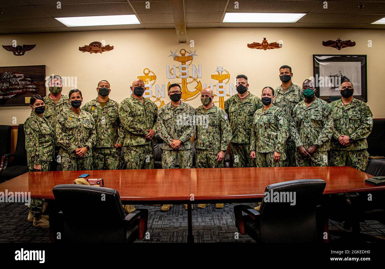 210330-N-NT795-718 SAN DIEGO (March 30, 2021) Master Chief of the Navy ...