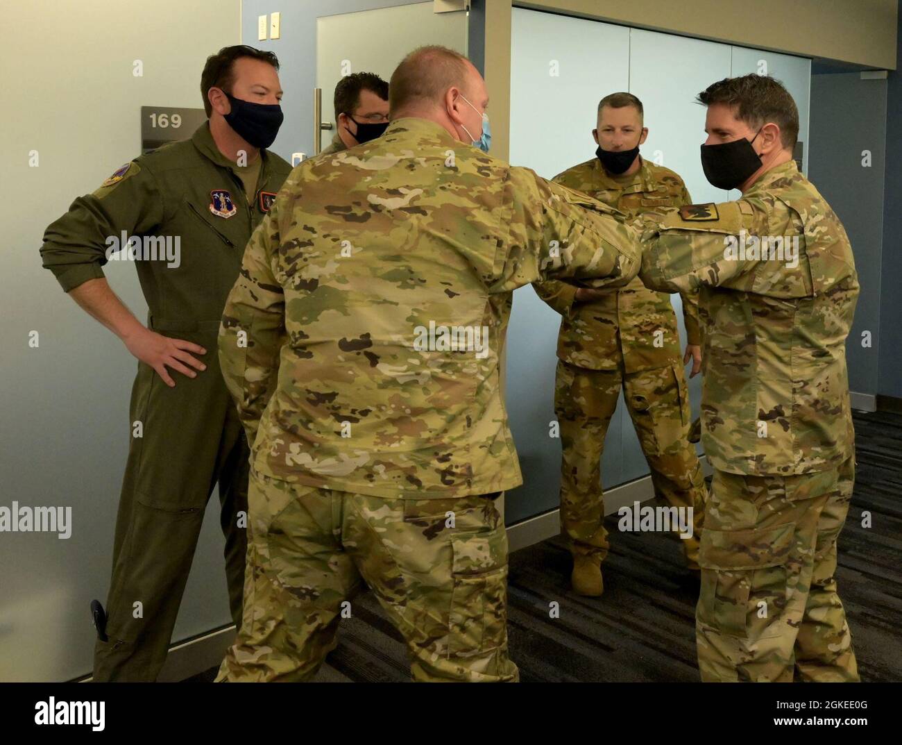 U.S. Air Force Lt. Col. Tony Krueger, 126th Operations Support Squadron ...