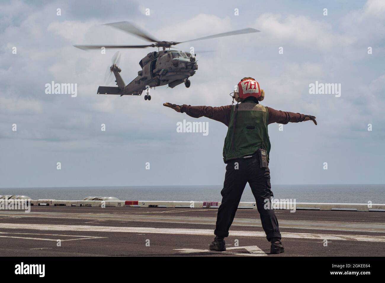 INDIAN OCEAN (March 30, 2021) – U.S. Navy Airman Alexis Neff, from ...