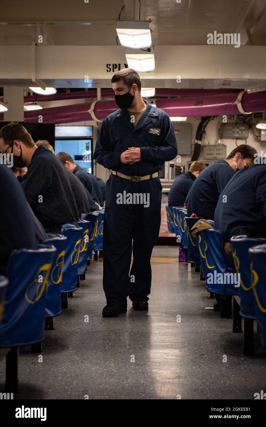 INDIAN OCEAN (March 30, 2021) – U.S. Navy Chief Interior Communications ...