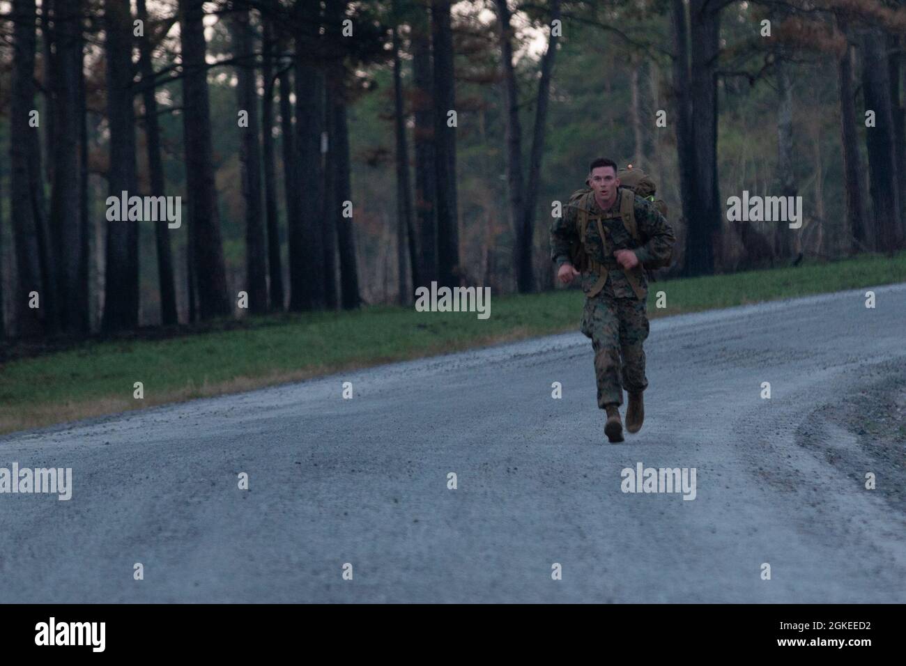 U.S. Marine Corps Capt. Travis Bird, an infantry officer with 1st ...