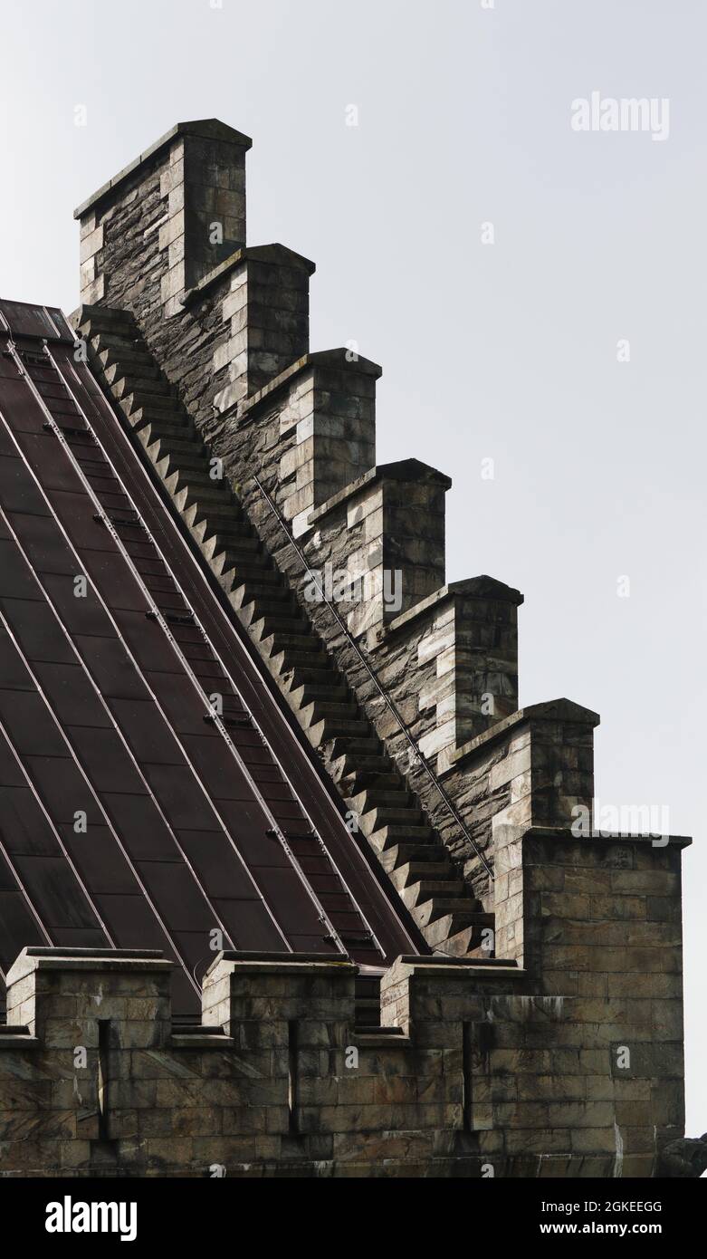 A composition of diagonal lines and squares forming a staircase to the ...