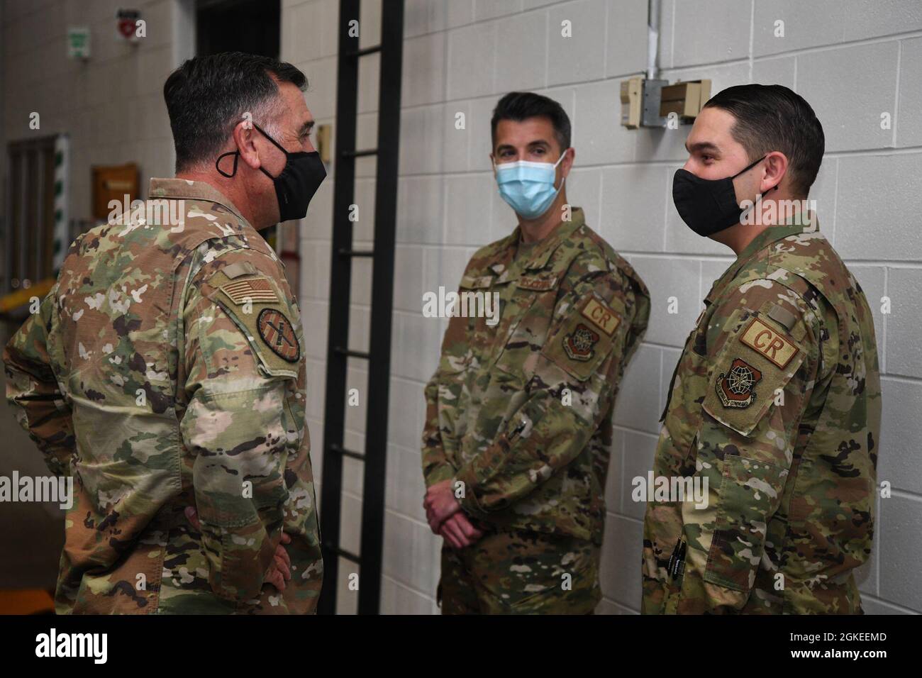 U.S. Air Force Maj. Gen. Eric Hill, deputy commander of Air Force ...