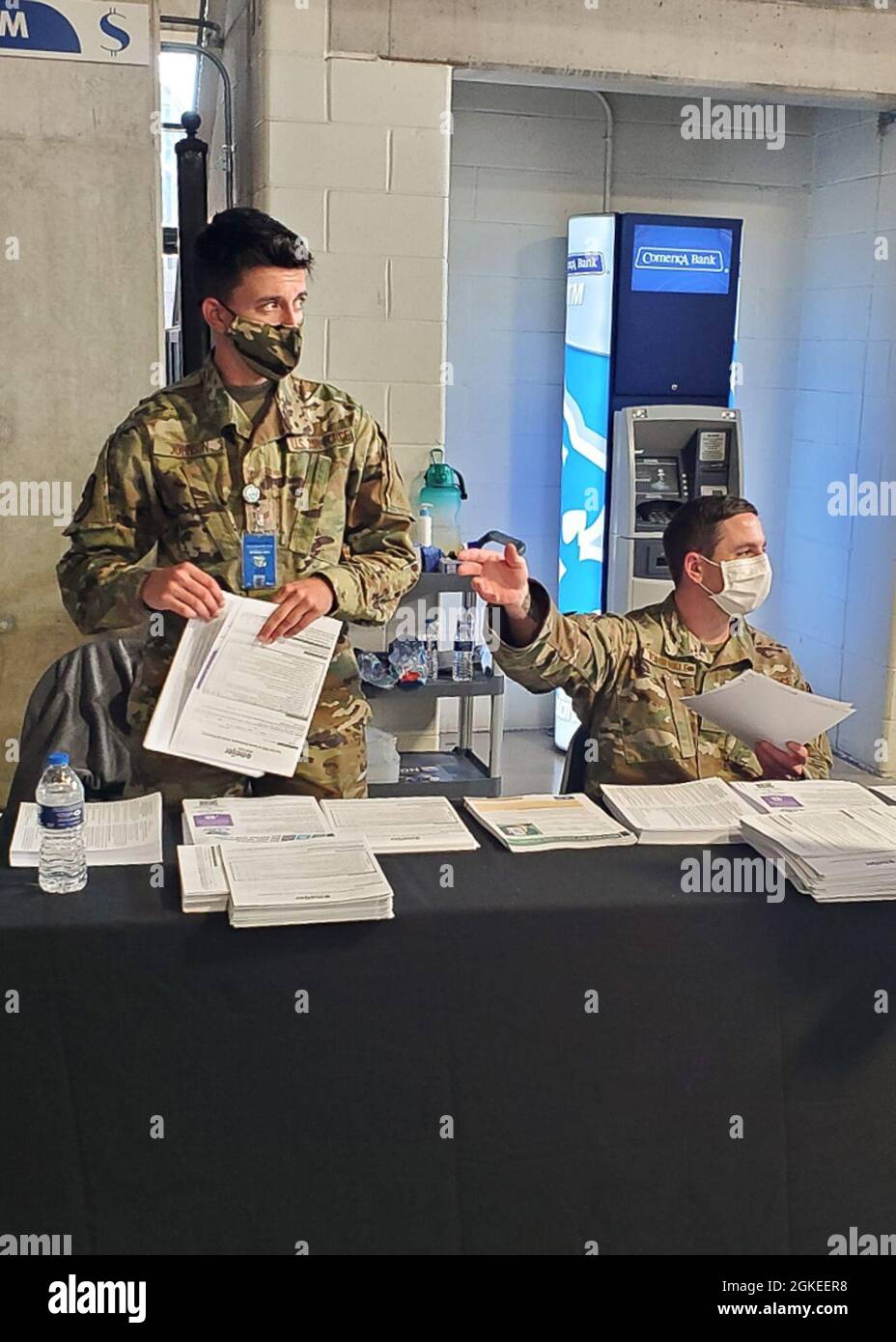 U.S. Air Force Senior Airman Brianna Johnson, left, a native of ...