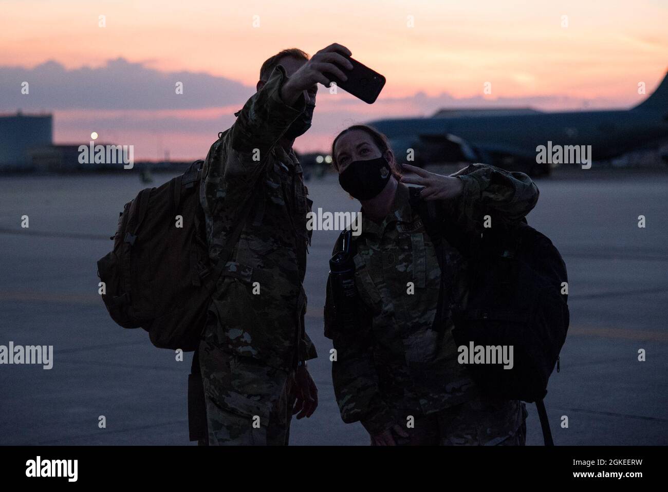 U.S. Air Force Col. Ben Jonsson, 6th Air Refueling Wing commander and ...