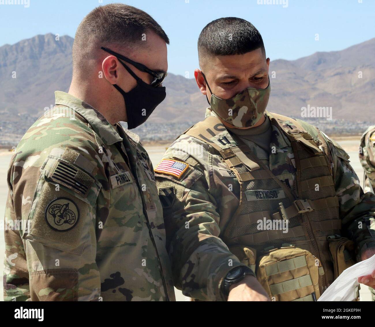 Capt. Farlin Reynoso, an observer, coach/ trainer assigned to 5th ...