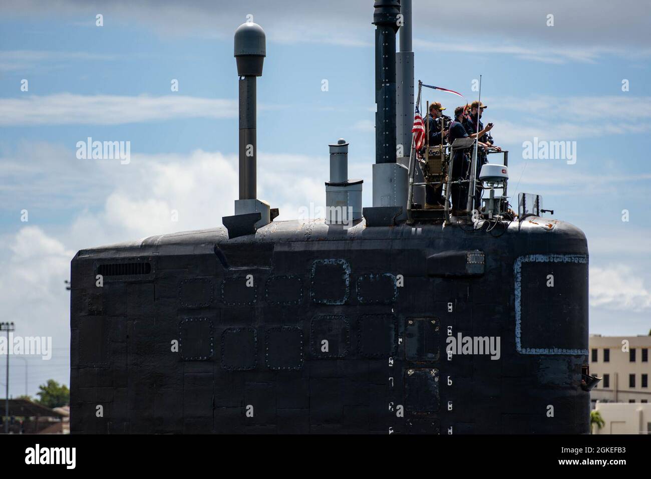 JOINT BASE PEARL HARBOR-HICKAM (March 30, 2021) -- The Virginia-class ...