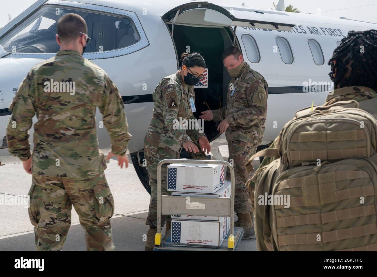 U.S. Air Force Tech. Sgt. Adriana McIlvaine, 379th Air Expeditionary ...