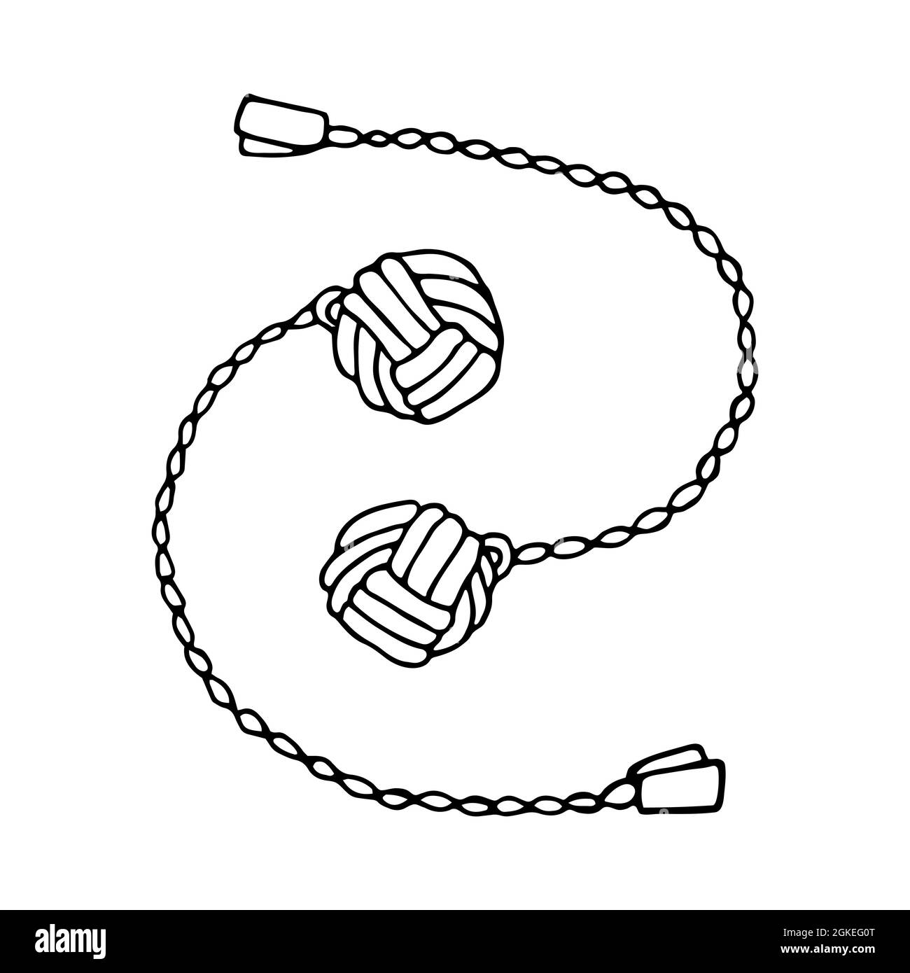 Hand drawn doodle style Fire Poi in vector Stock Vector Image & Art - Alamy