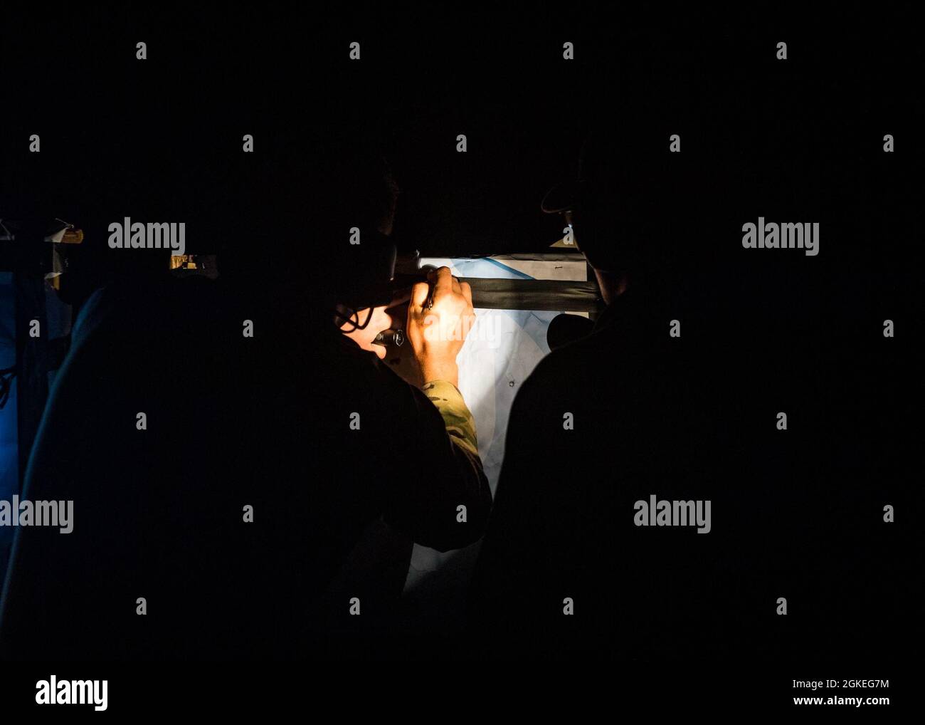 210330-N-NQ285-1168 ATLANTIC OCEAN (March 30, 2021) Chief Gunner's Mate ...