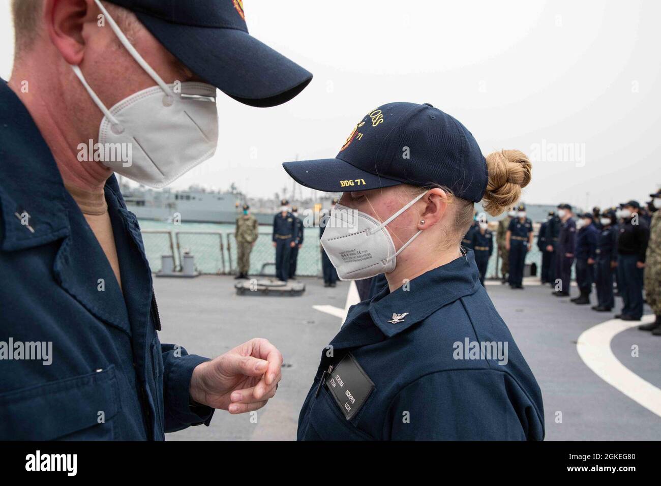 ROTA, Spain (March 30, 2021) Electronics Technician 3rd Class Serena ...