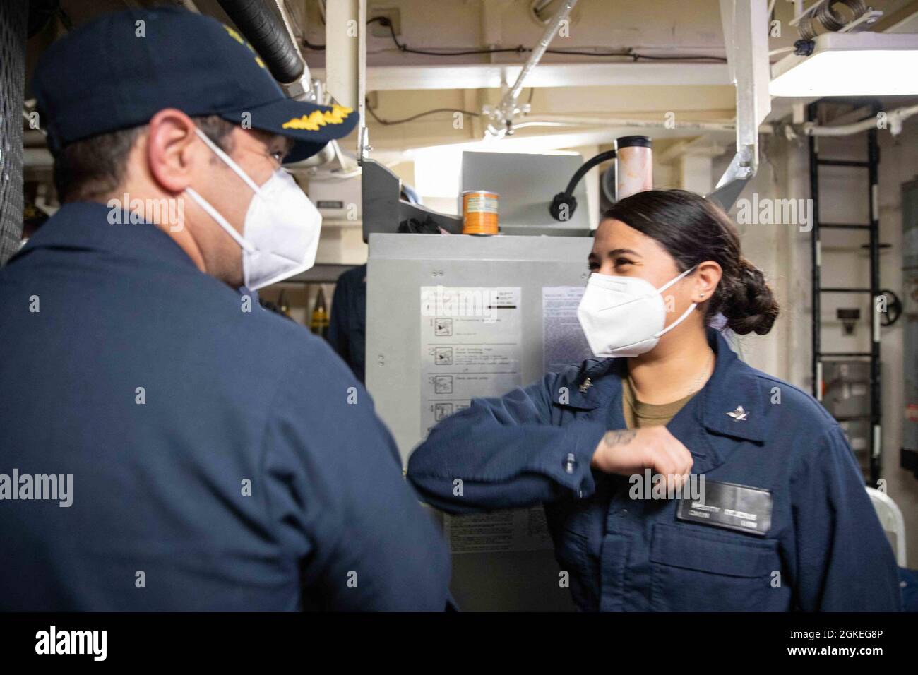 ROTA, Spain (March 30, 2021) Commanding Officer Cmdr. John D. John ...