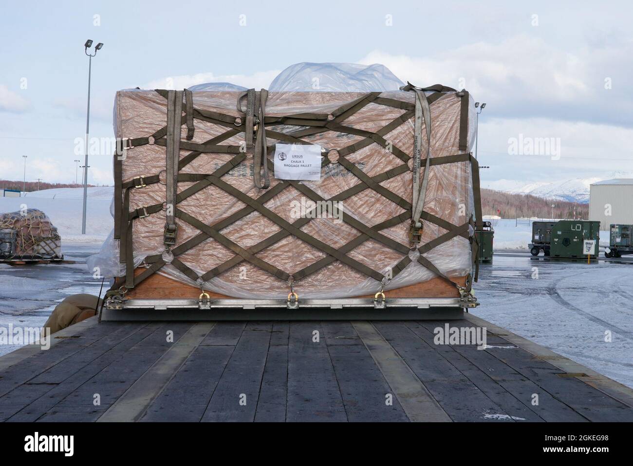 An URSUS-developed pallet processes in the cargo deployment function at ...