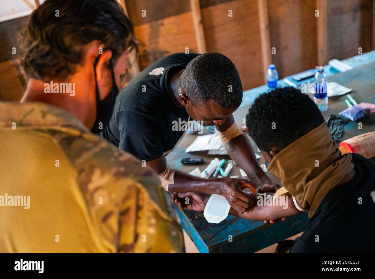 U.S. forces conduct medical training with the Danab Brigade in Somalia ...