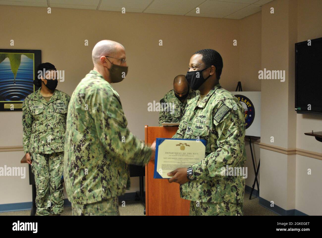 NCTAMS LANT DET JACKSONVILLE - NCTAMS LANT CO VISIT Stock Photo - Alamy