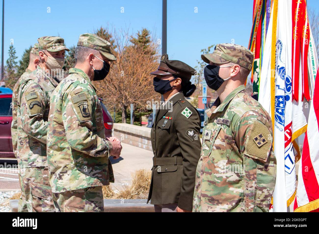 Maj. Gen. Matthew McFarlane, commanding general of the 4th Infantry ...