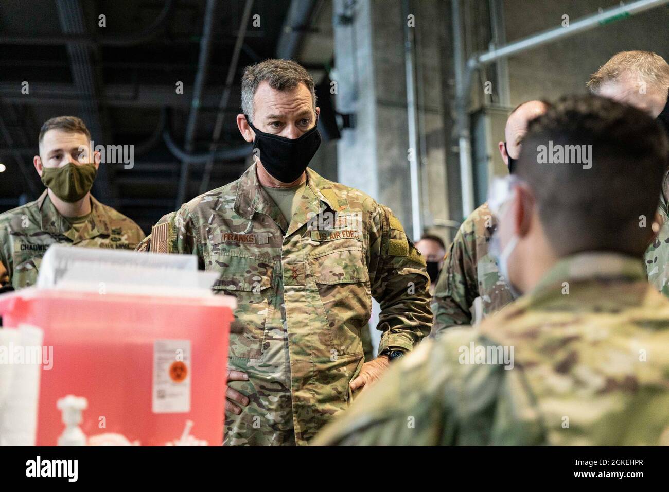 U.S. Air Force Maj. Gen. Chad Franks, 15th Air Force commander, talks ...
