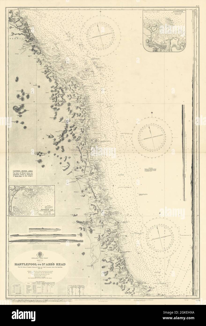 Nautical charts england hi-res stock photography and images - Alamy