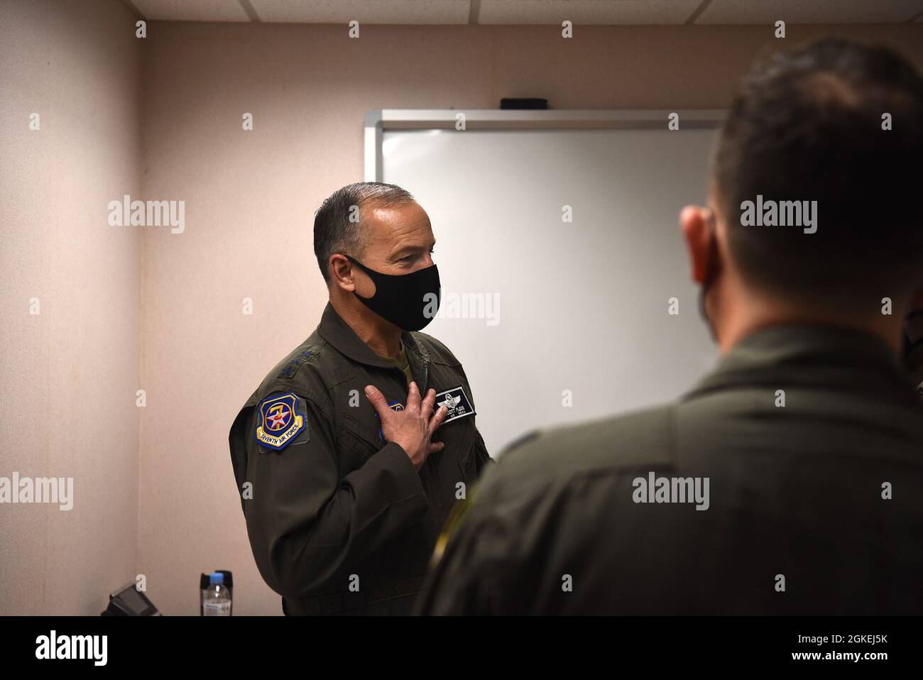 Lt. Gen. Scott Pleus, 7th Air Force commander, talks about optimizing ...