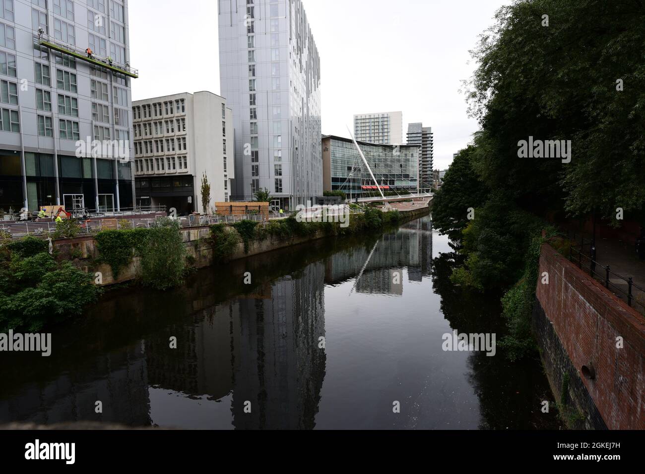 Salford river boundary hi-res stock photography and images - Alamy