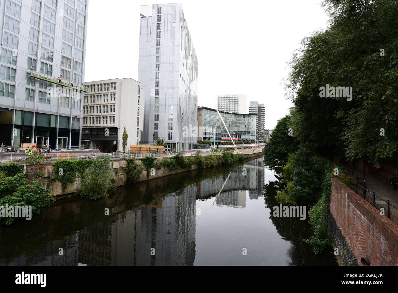 Manchester river boundary hi-res stock photography and images - Alamy