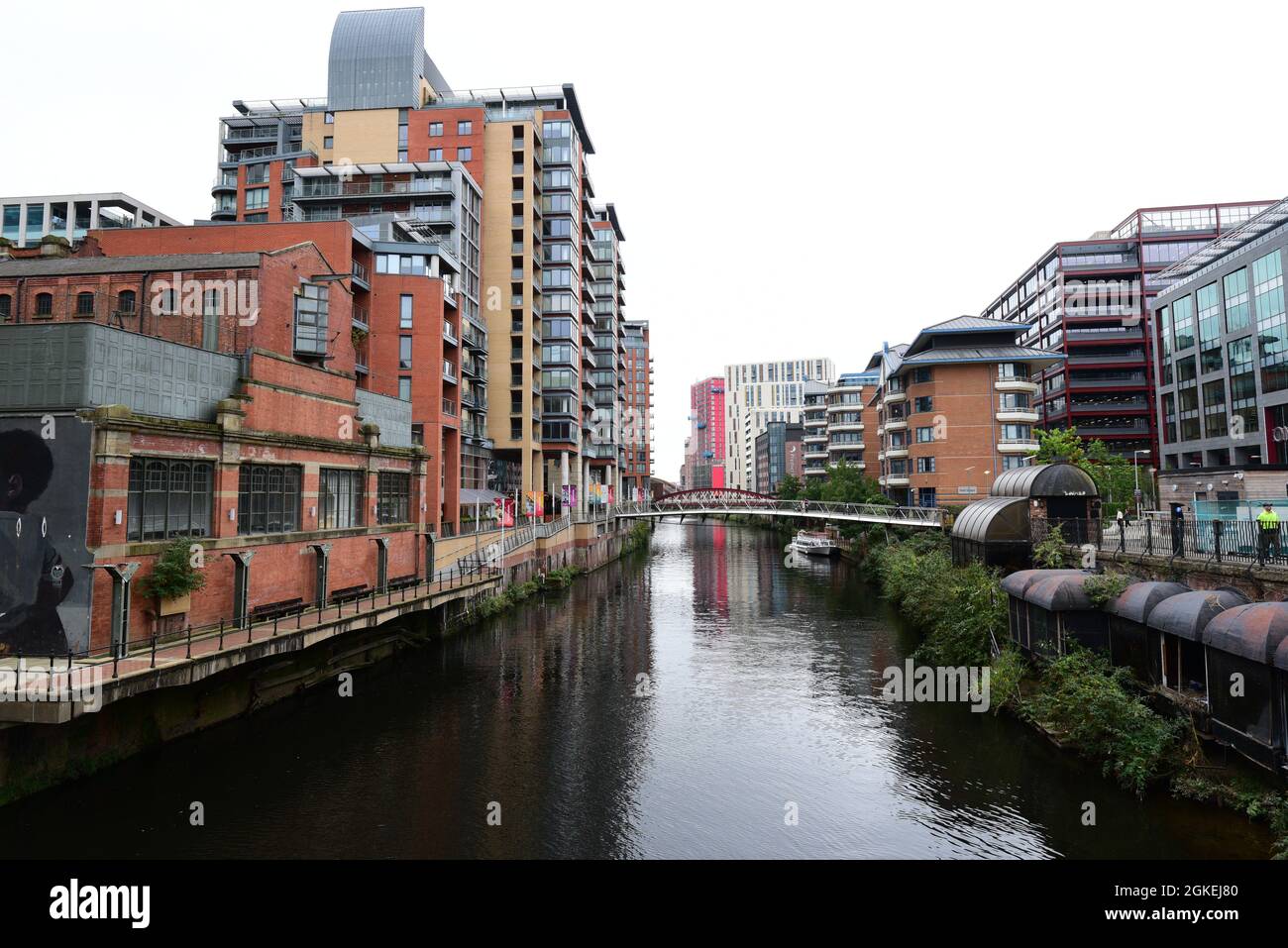 Manchester river boundary hi-res stock photography and images - Alamy