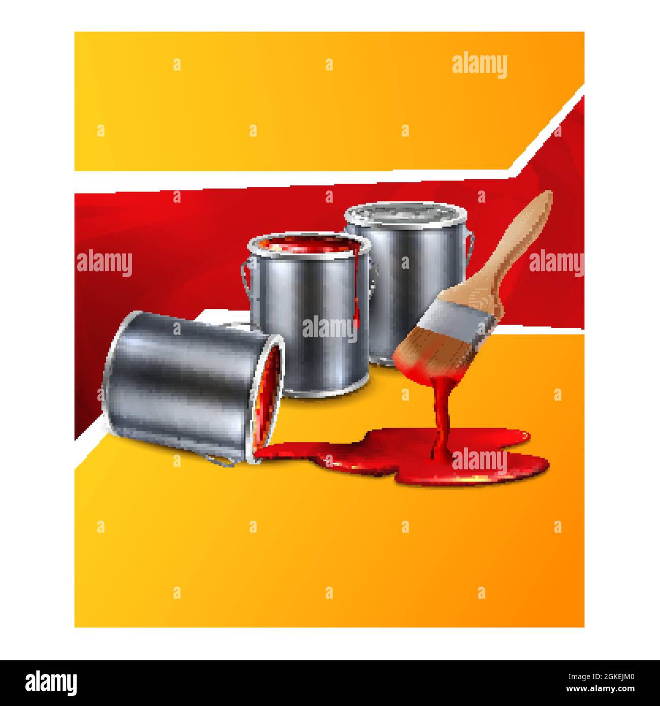 Home Renovation Services Promotional Banner Vector Stock Vector Image ...