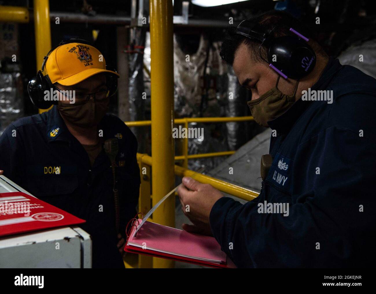 PACIFIC OCEAN (March 30, 2021) Senior Chief Gas Turbine Systems ...