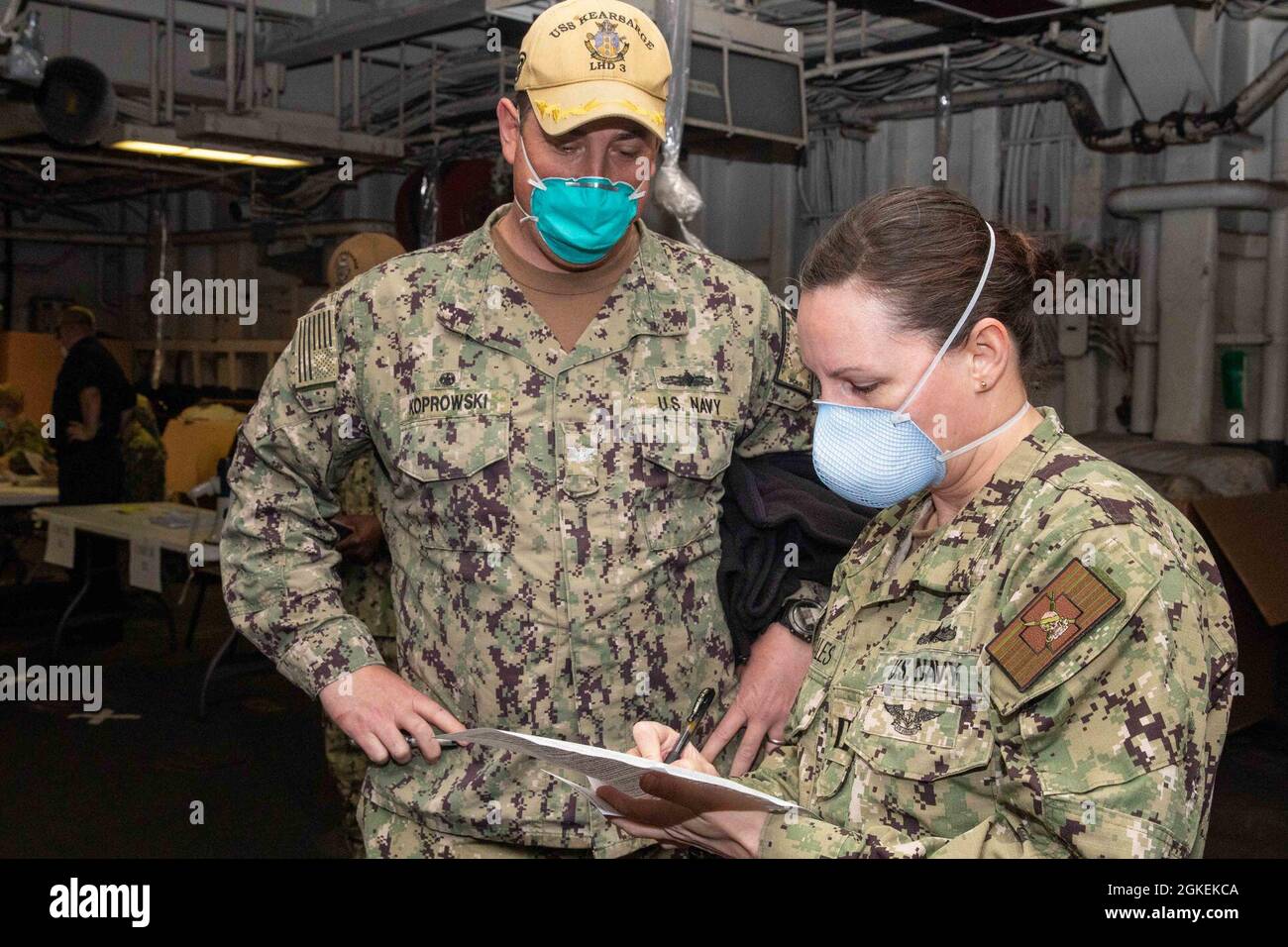 210331-N-EG940-1017 NORFOLK (March 31, 2021) Capt. Neil Koprowski ...