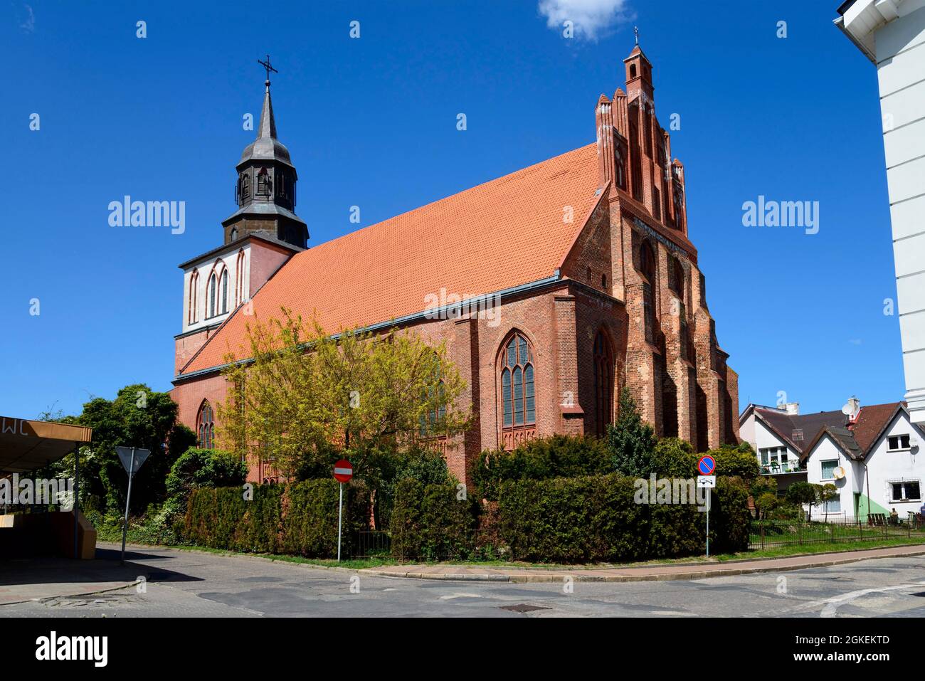 Church of St. Nicholas, Wollin, Wollin Island, West Pomerania, Poland ...