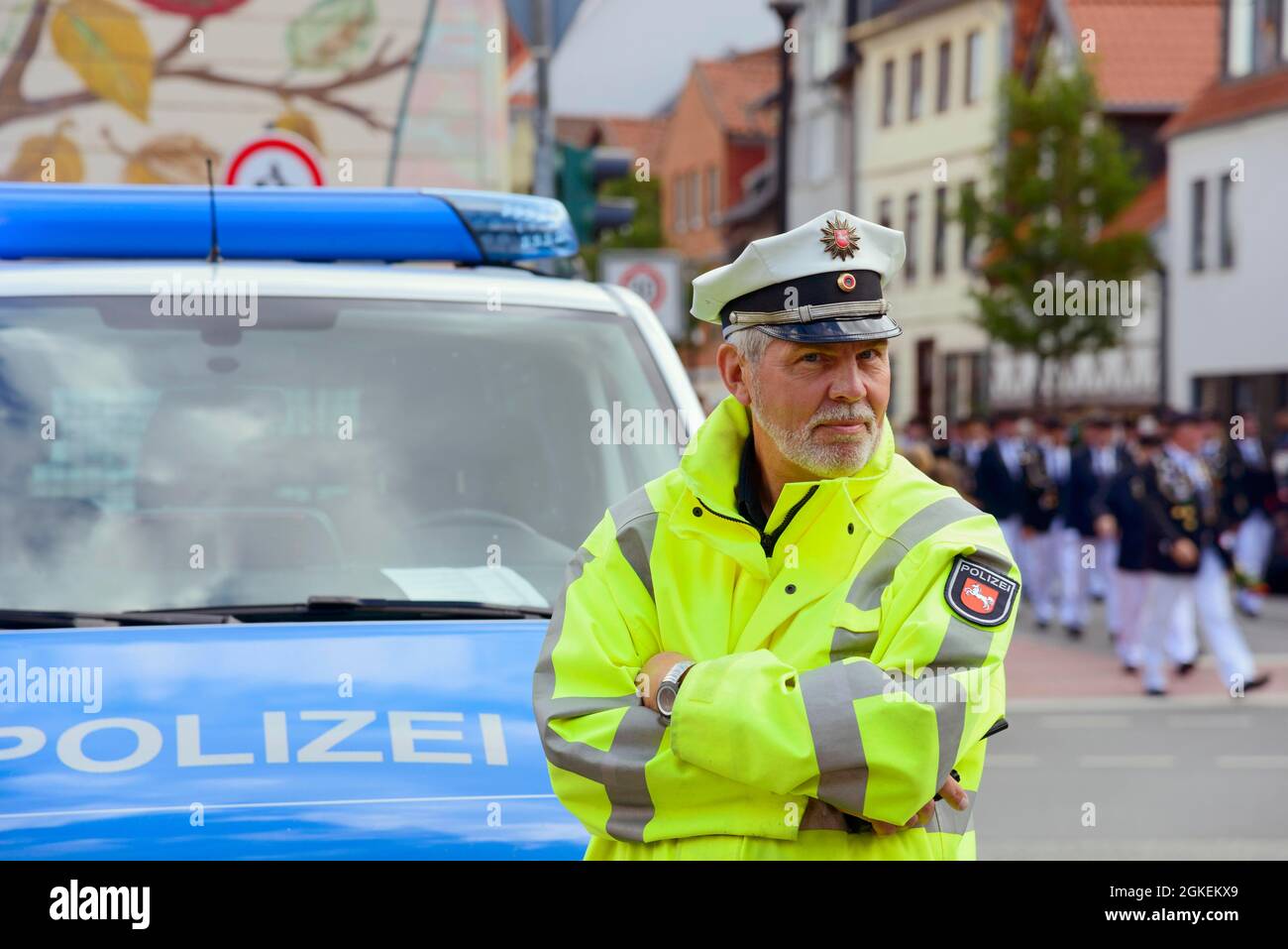 Bearded police officer hi-res stock photography and images - Alamy