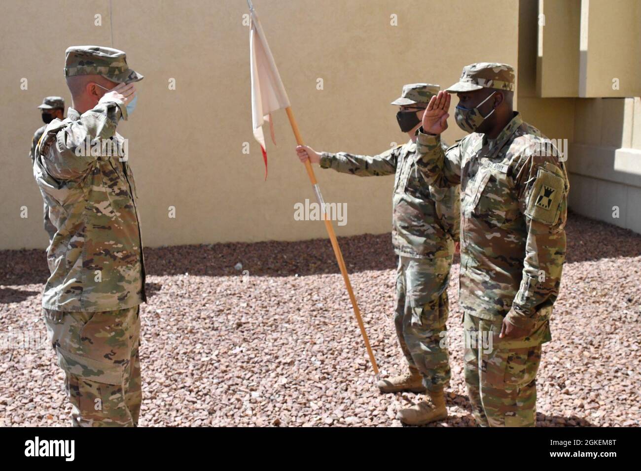 Spc. Wesley Langston, billeting noncommissioned officer, 647th Regional ...