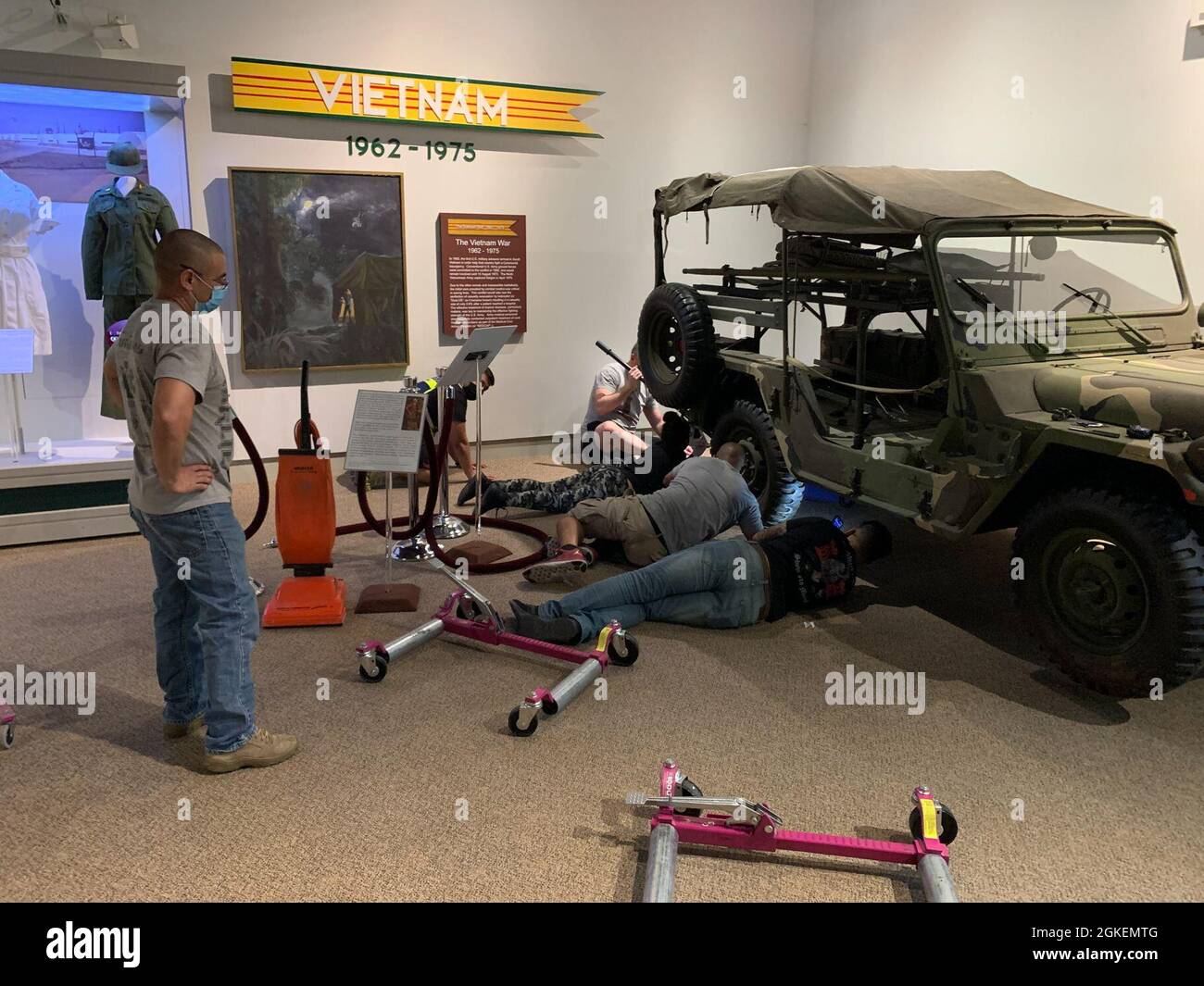 Soldiers from the 232nd Medical Battalion assisting with the renovation ...