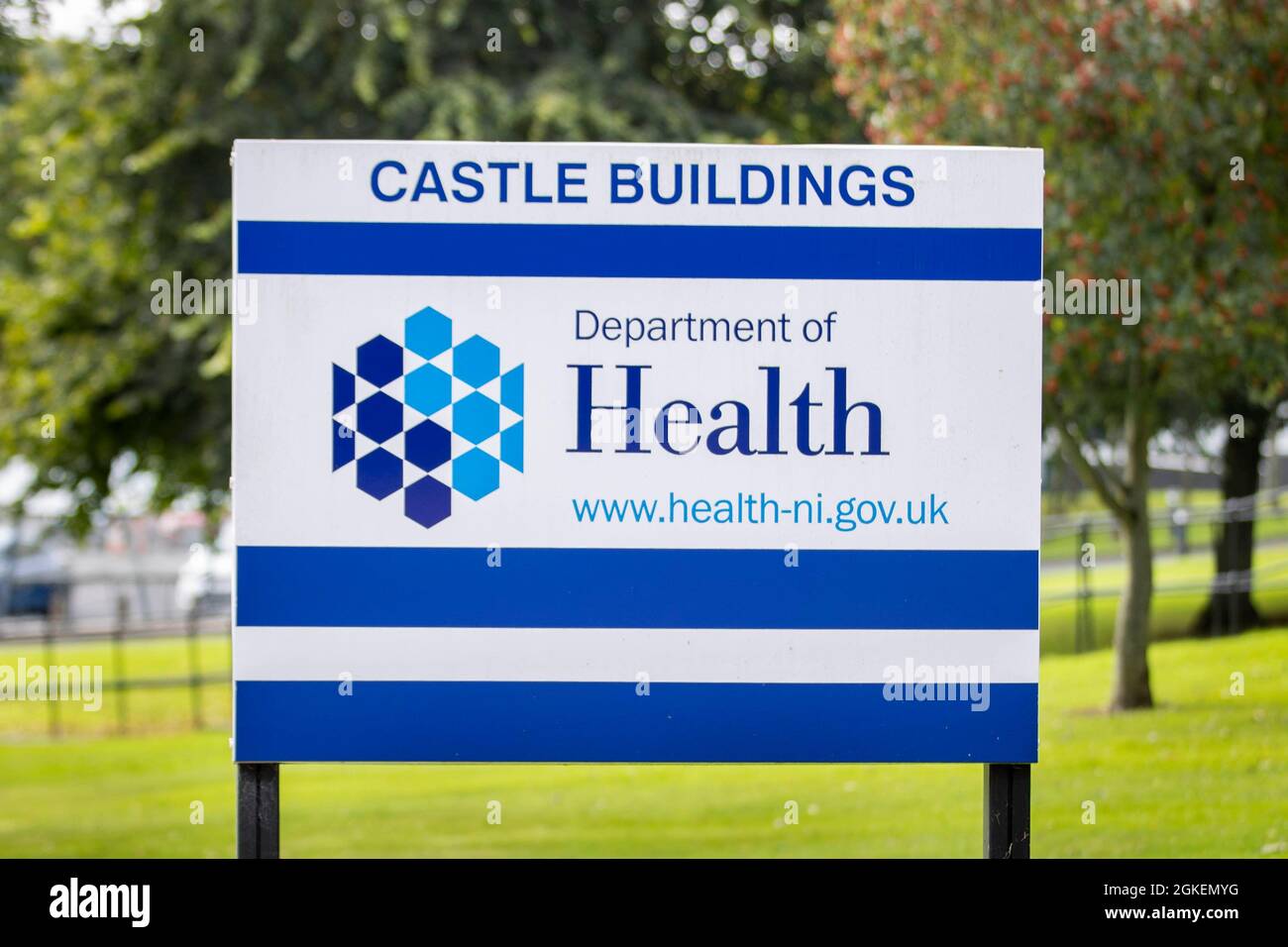 Castle Buildings, the headquarters for the Northern Ireland Department ...