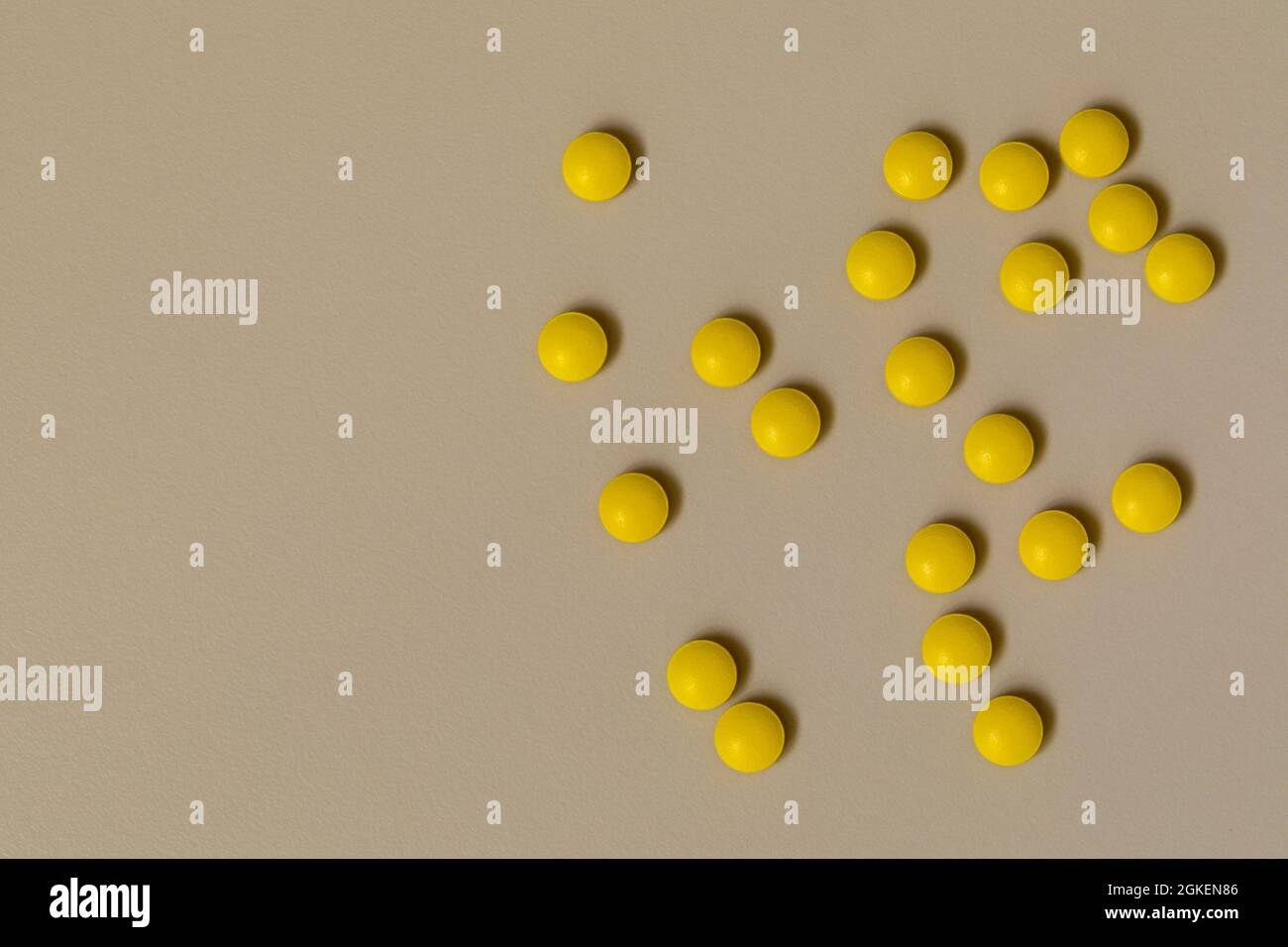 Yellow Tablets High Resolution Stock Photography and Images - Alamy