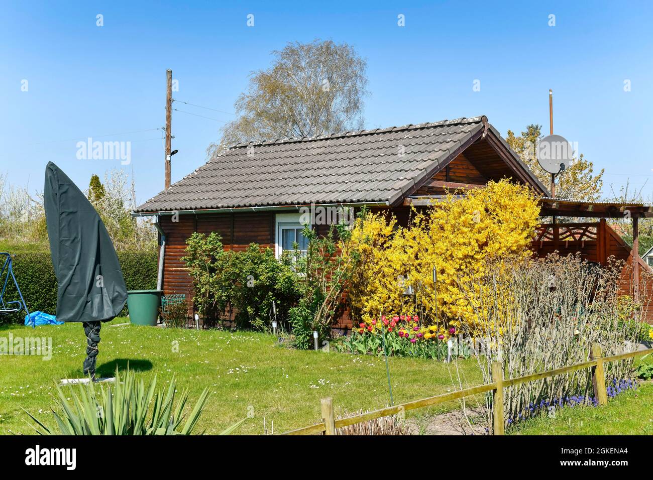 Allotment garden colony, Britz, Neukoelln, Berlin, Germany Stock Photo ...